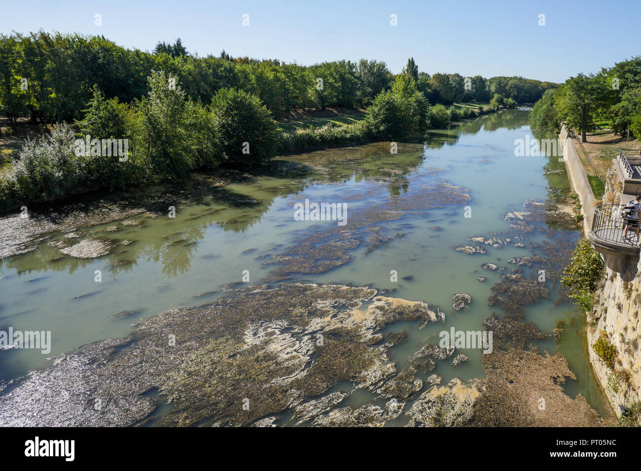 Aude river, Carcassonne, France Stock Photo - Alamy