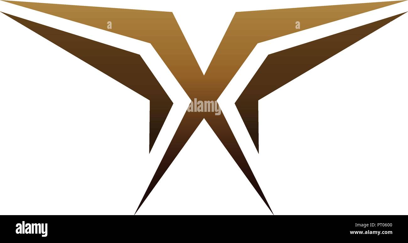 luxury letter x logo design concept template Stock Vector Image & Art ...