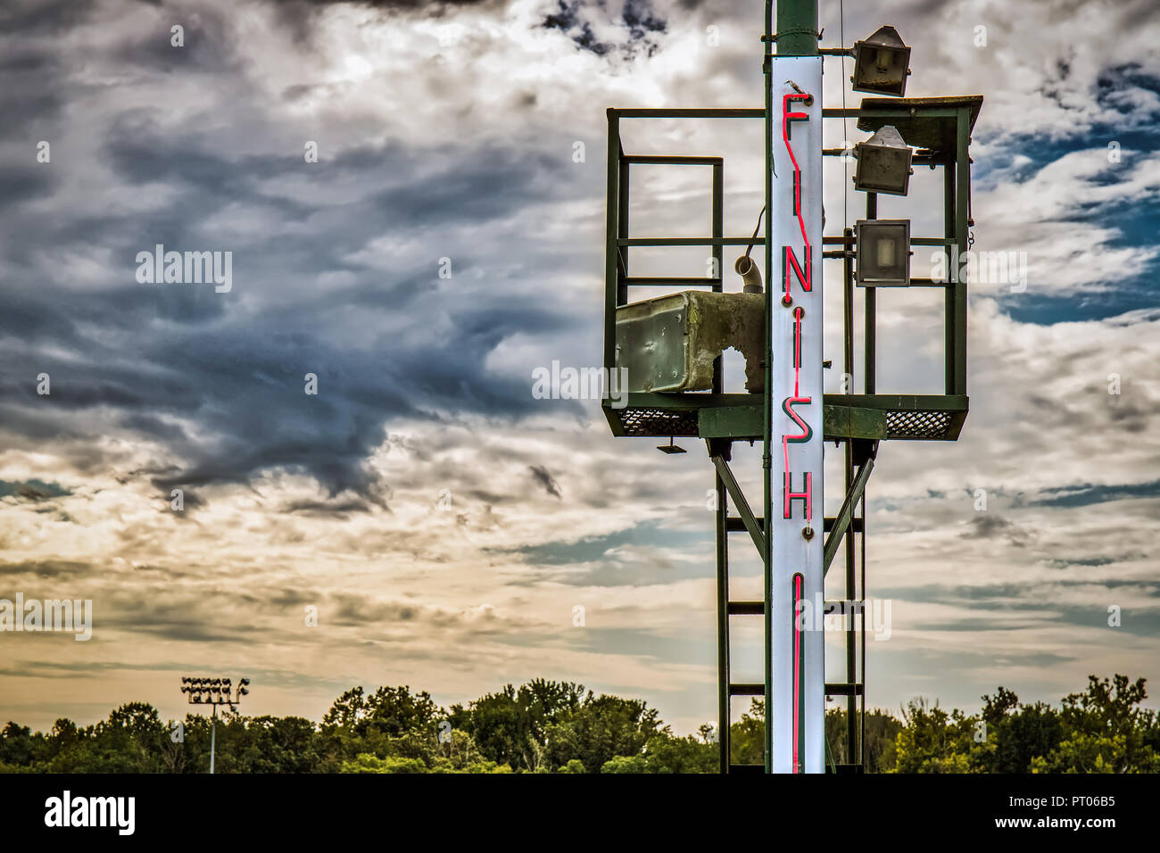 Race track above hi-res stock photography and images - Alamy