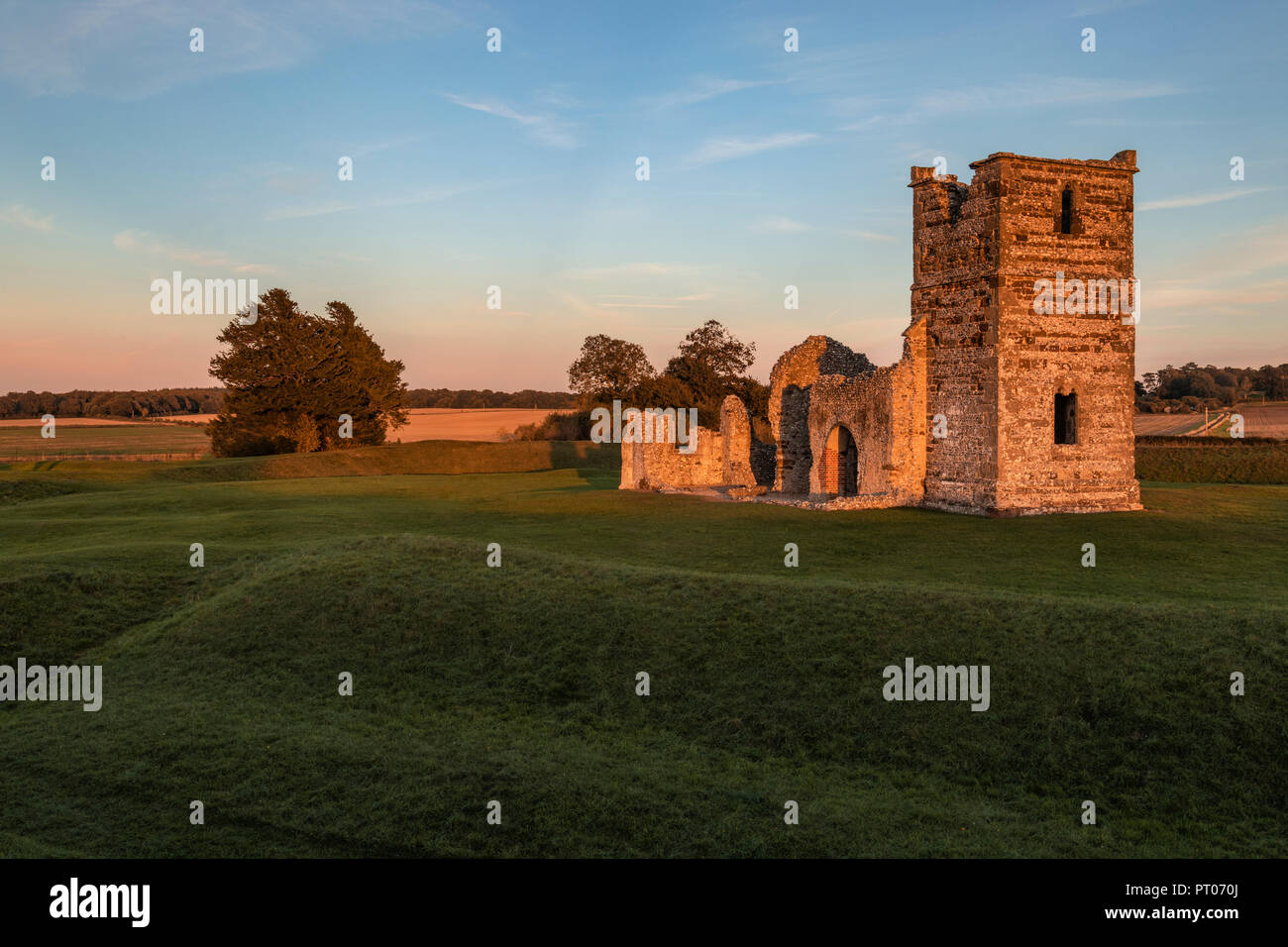 Knowlton Church, Woodlands, Dorset, England, UK Stock Photo - Alamy