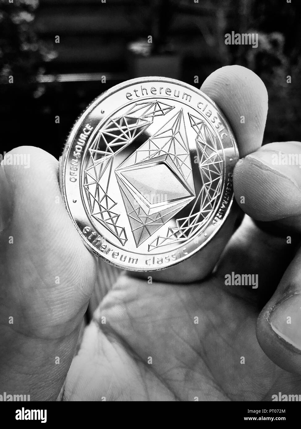 Ethereum silver Black and White Stock Photos & Images - Alamy