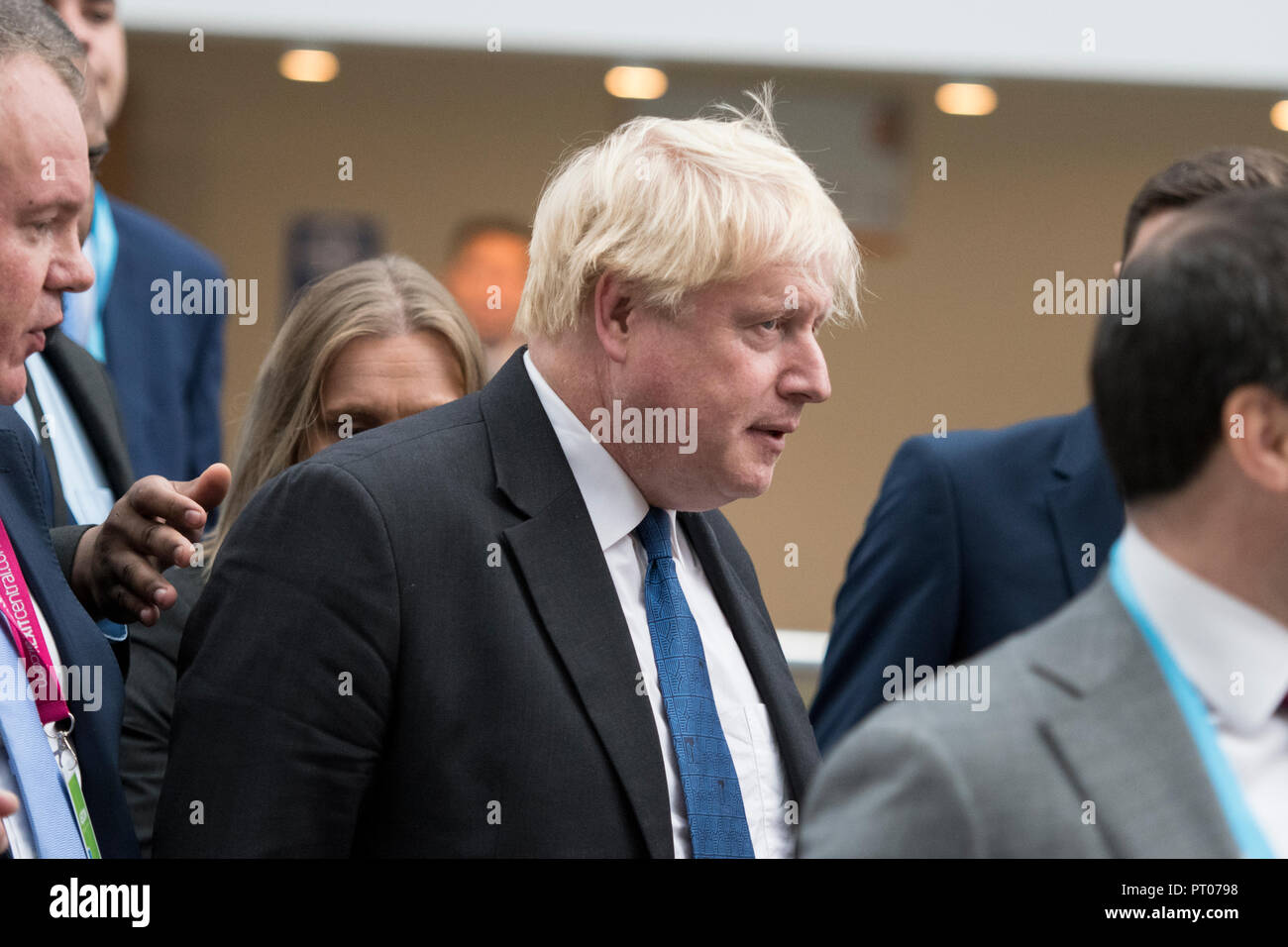 2 October 2018 - Former foreign secretary Boris Johnson speech at ...