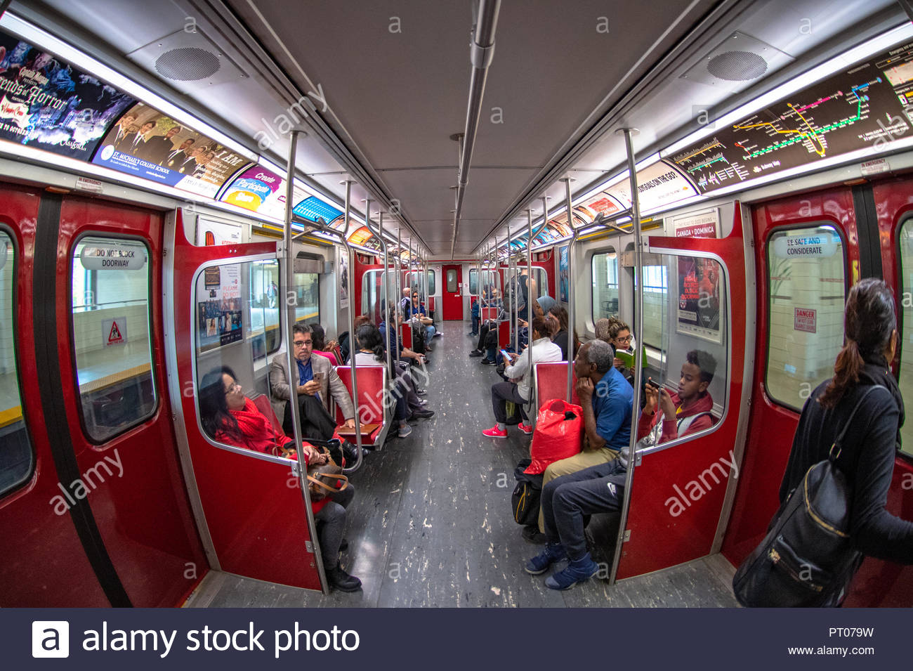 Inside Subway Car Stock Photos & Inside Subway Car Stock Images - Alamy