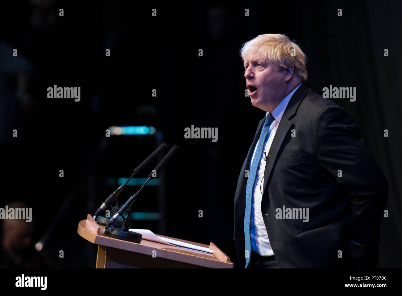 2 October 2018 - Former foreign secretary Boris Johnson speech at ...