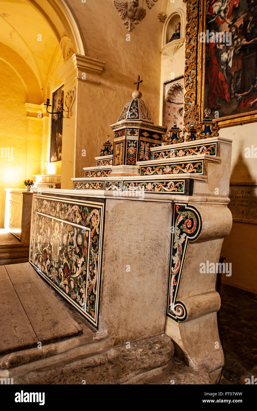 Italy Calabria San Demetrio Corone (CS) Basilica of Sant'Adriano ...