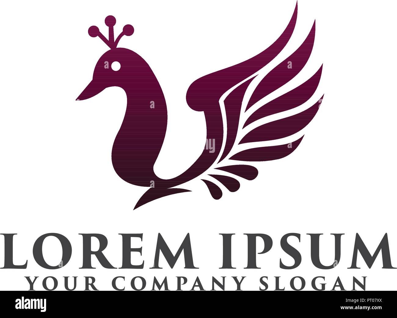 Angel bird Stock Vector Images - Alamy