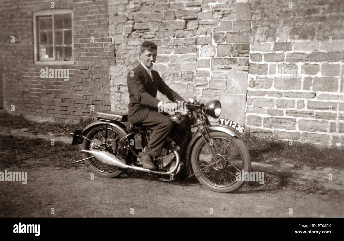 1930’s motorbikes hi-res stock photography and images - Alamy
