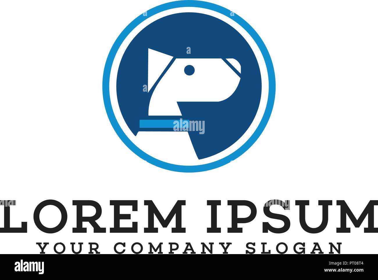 Authentic logo design Stock Vector Images - Alamy