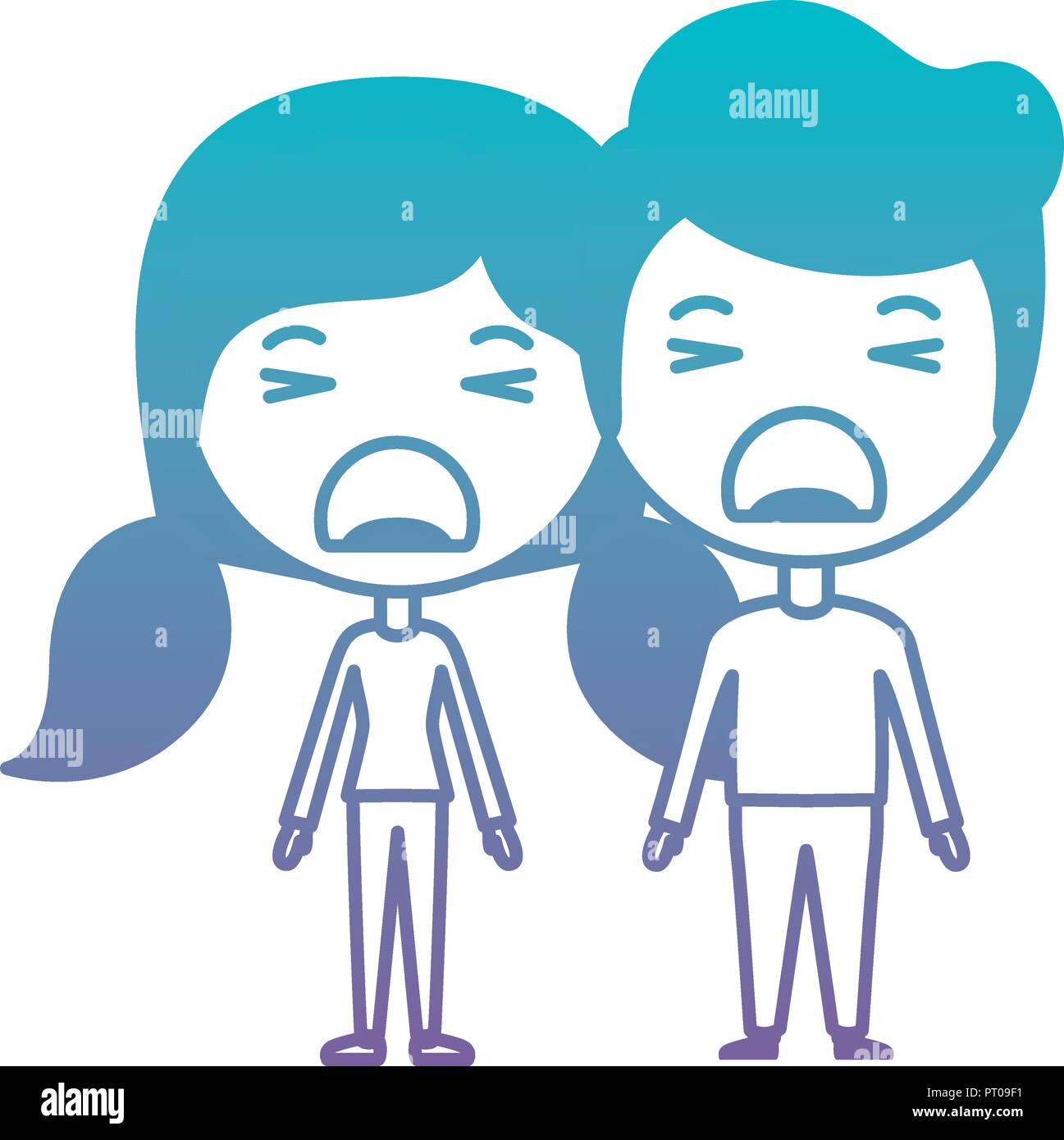 Girlfriend crying Cut Out Stock Images & Pictures - Alamy