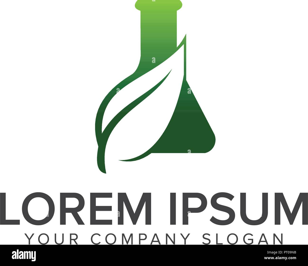 Lab laboratory logo design Stock Vector Images - Alamy