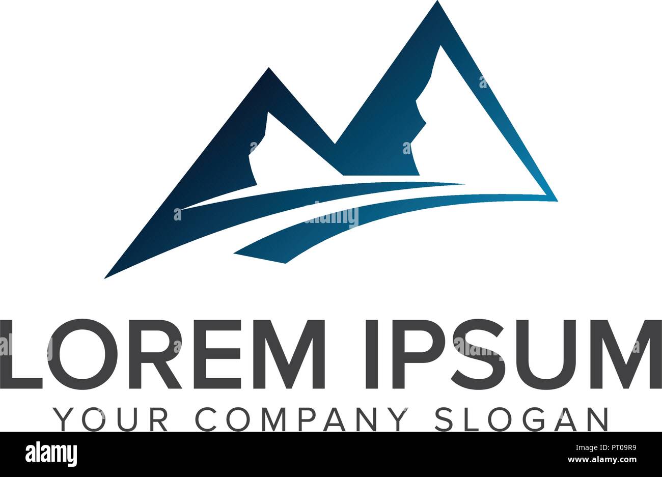 Mountain, climb, hike, team Stock Vector Images - Alamy