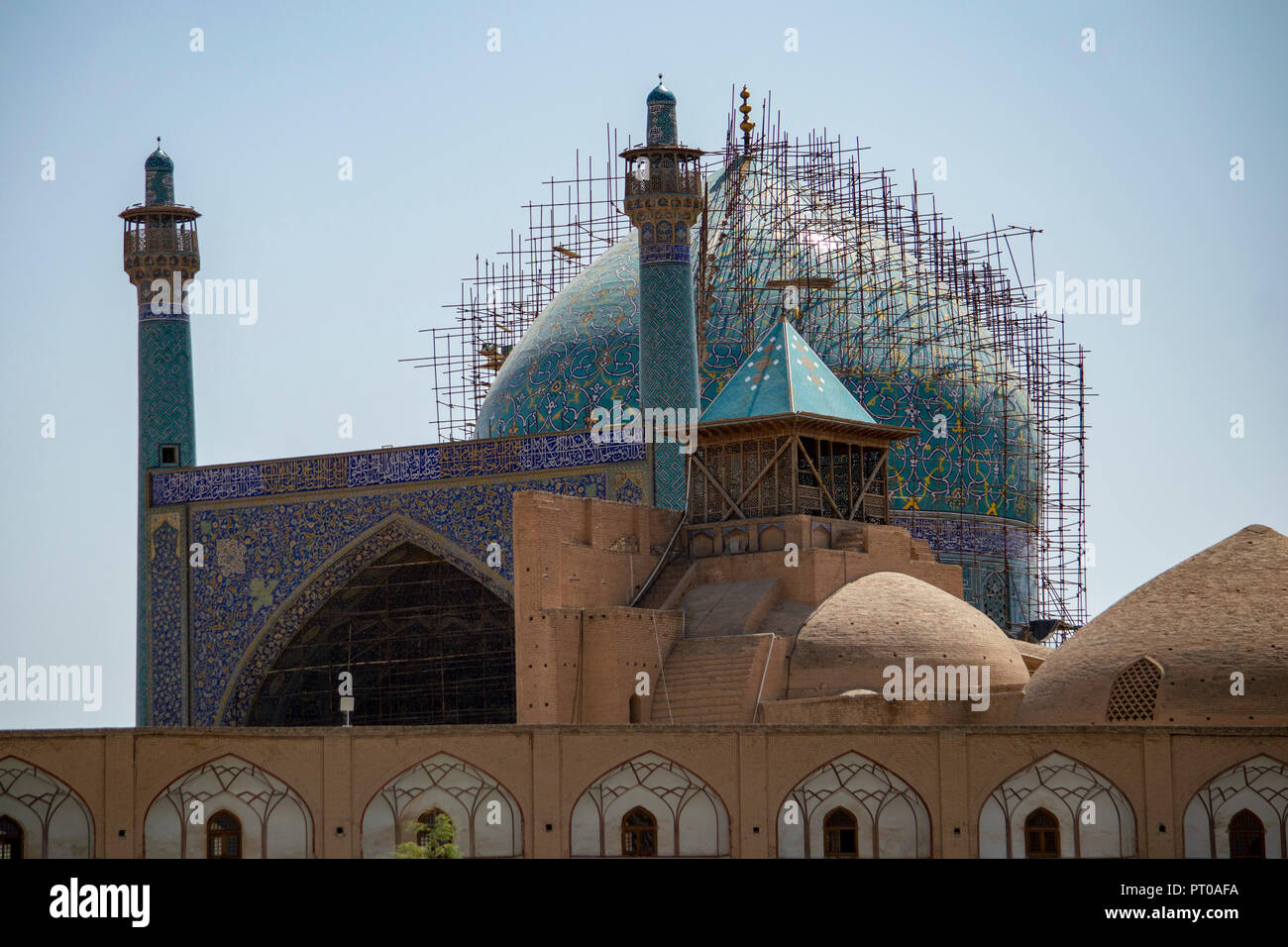 Imam mosque isfahan dome hi-res stock photography and images - Alamy
