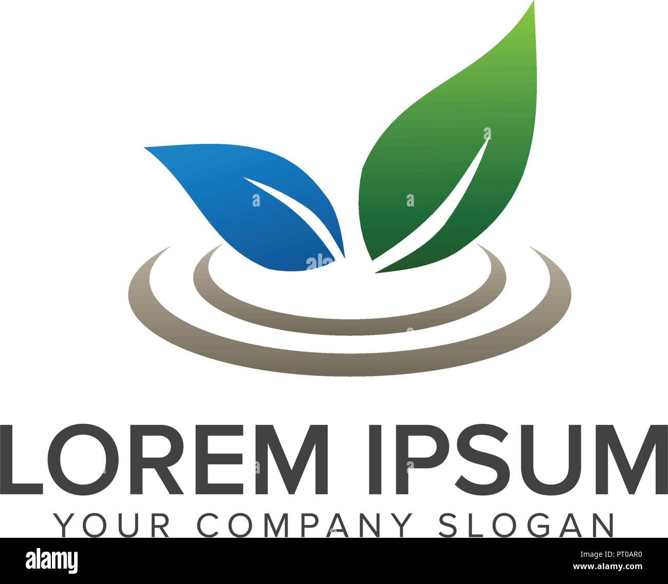 Leaf morning dew Stock Vector Images - Alamy