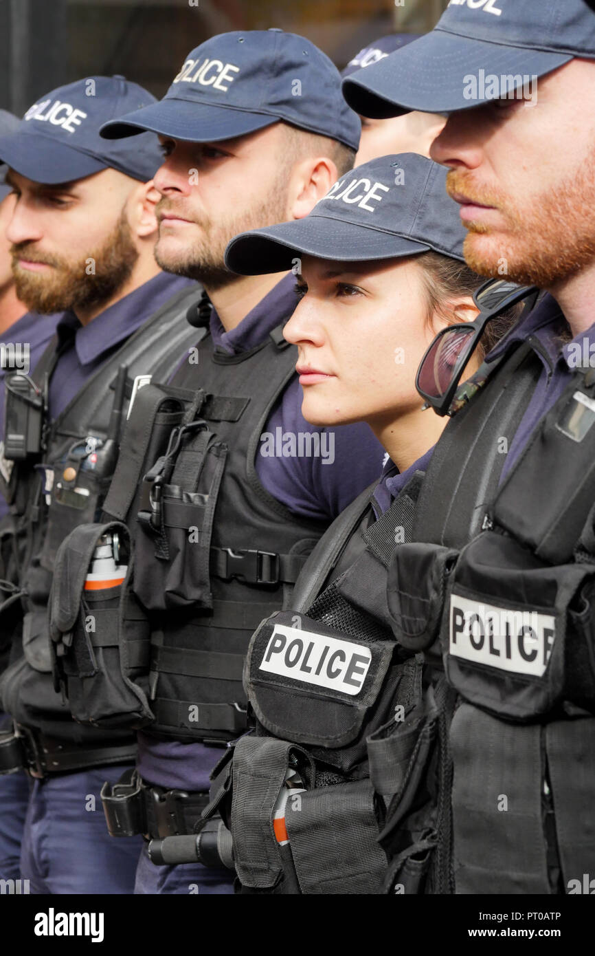 First appearance of Specialized Field Police Brigade (BST), Lyon ...