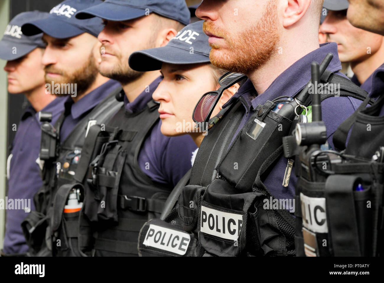 First appearance of Specialized Field Police Brigade (BST), Lyon ...