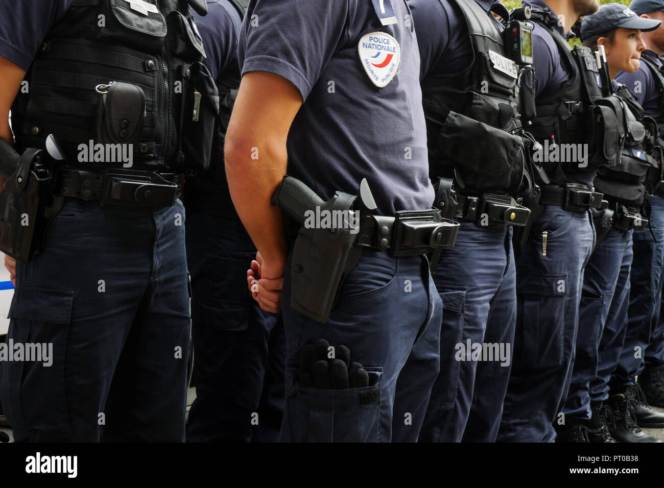 First appearance of Specialized Field Police Brigade (BST), Lyon ...