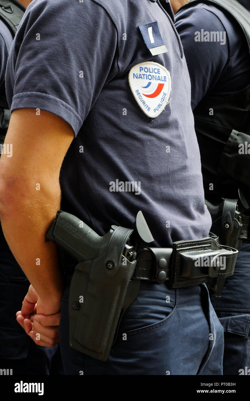 First appearance of Specialized Field Police Brigade (BST), Lyon ...