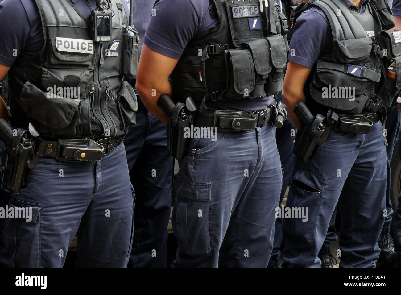 First appearance of Specialized Field Police Brigade (BST), Lyon ...