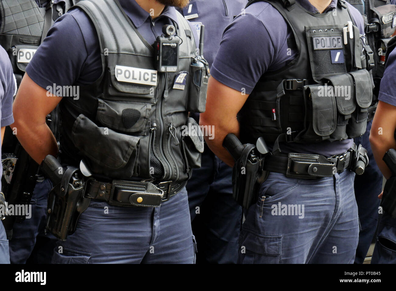 First appearance of Specialized Field Police Brigade (BST), Lyon ...