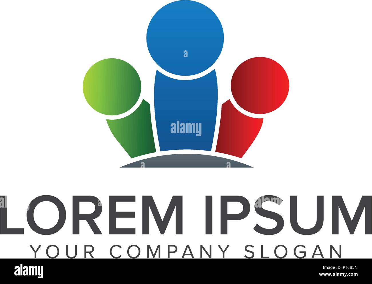 people Business and Consulting logo. teamwork communication group logo ...