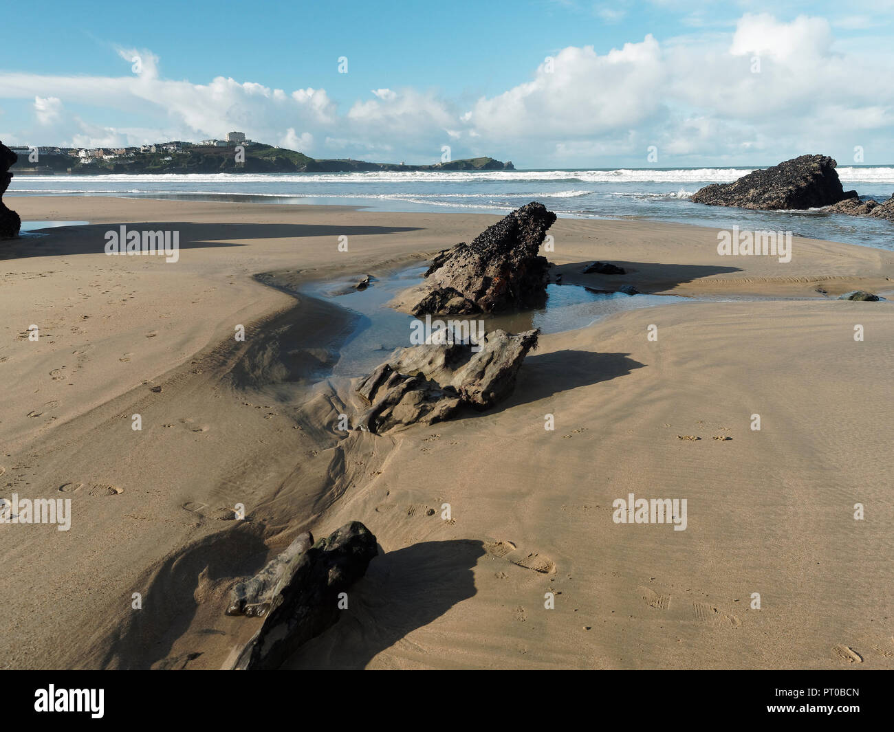 Towan beach tourist destination hi-res stock photography and images - Alamy