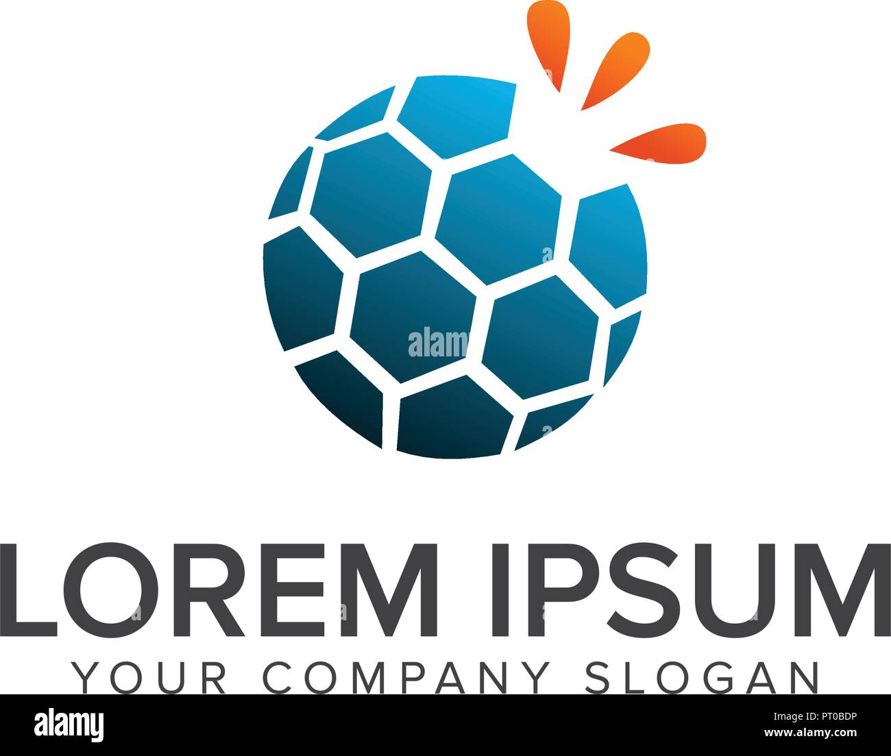 Technology Internet logo design concept template Stock Vector Image ...