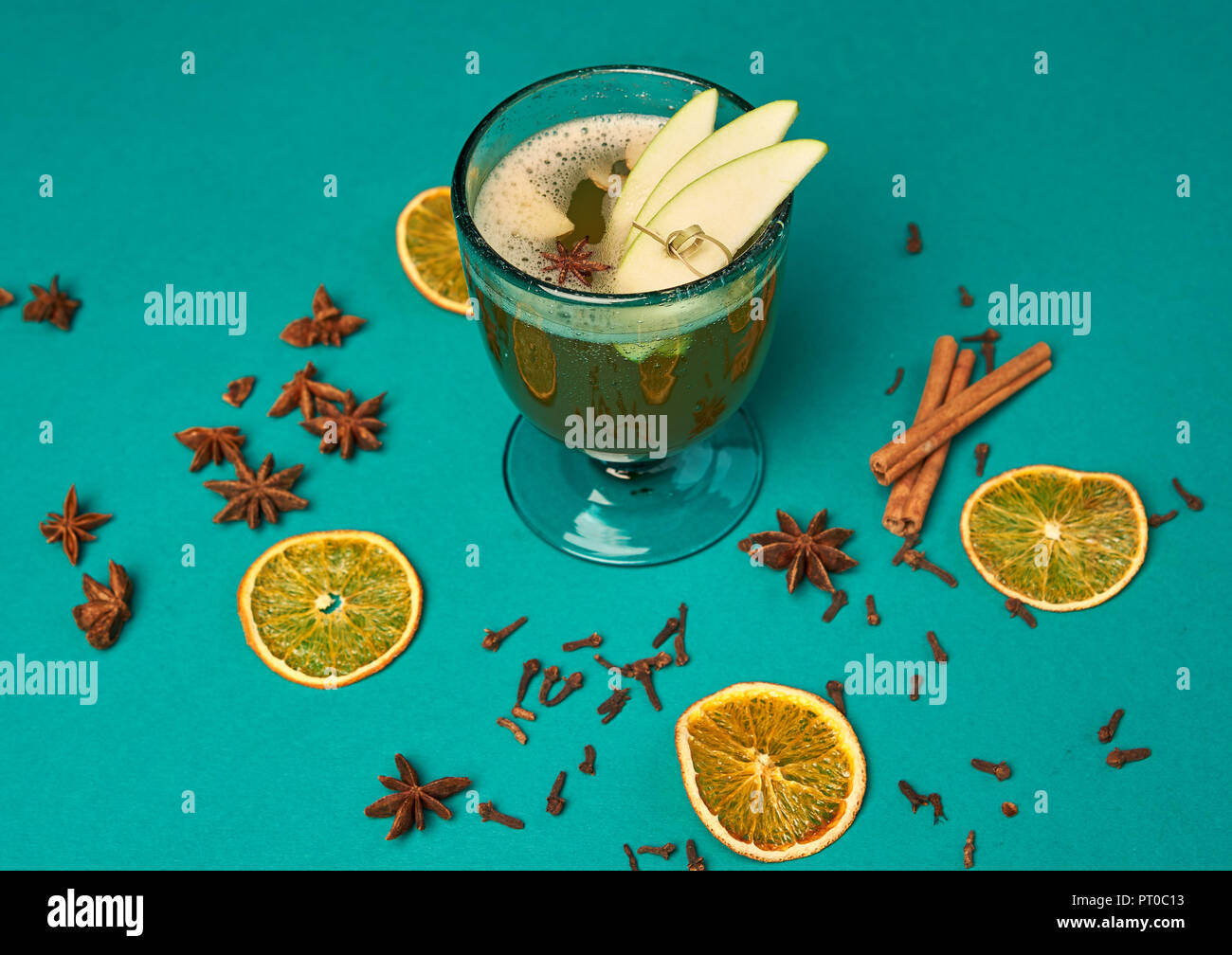 fruit punch on the table Stock Photo - Alamy