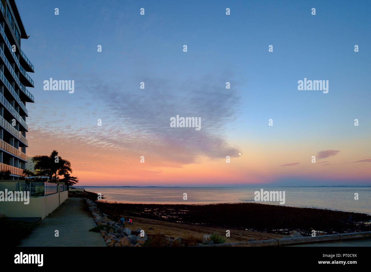 Woody point jetty sunset hi-res stock photography and images - Alamy