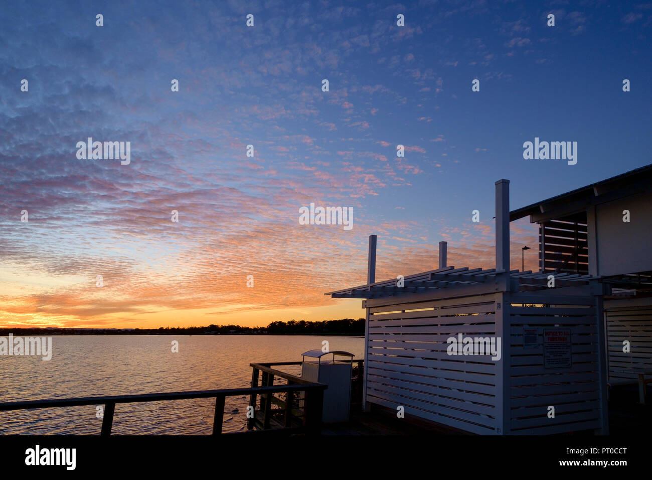 Woody Point Jetty Sunset High Resolution Stock Photography and Images ...