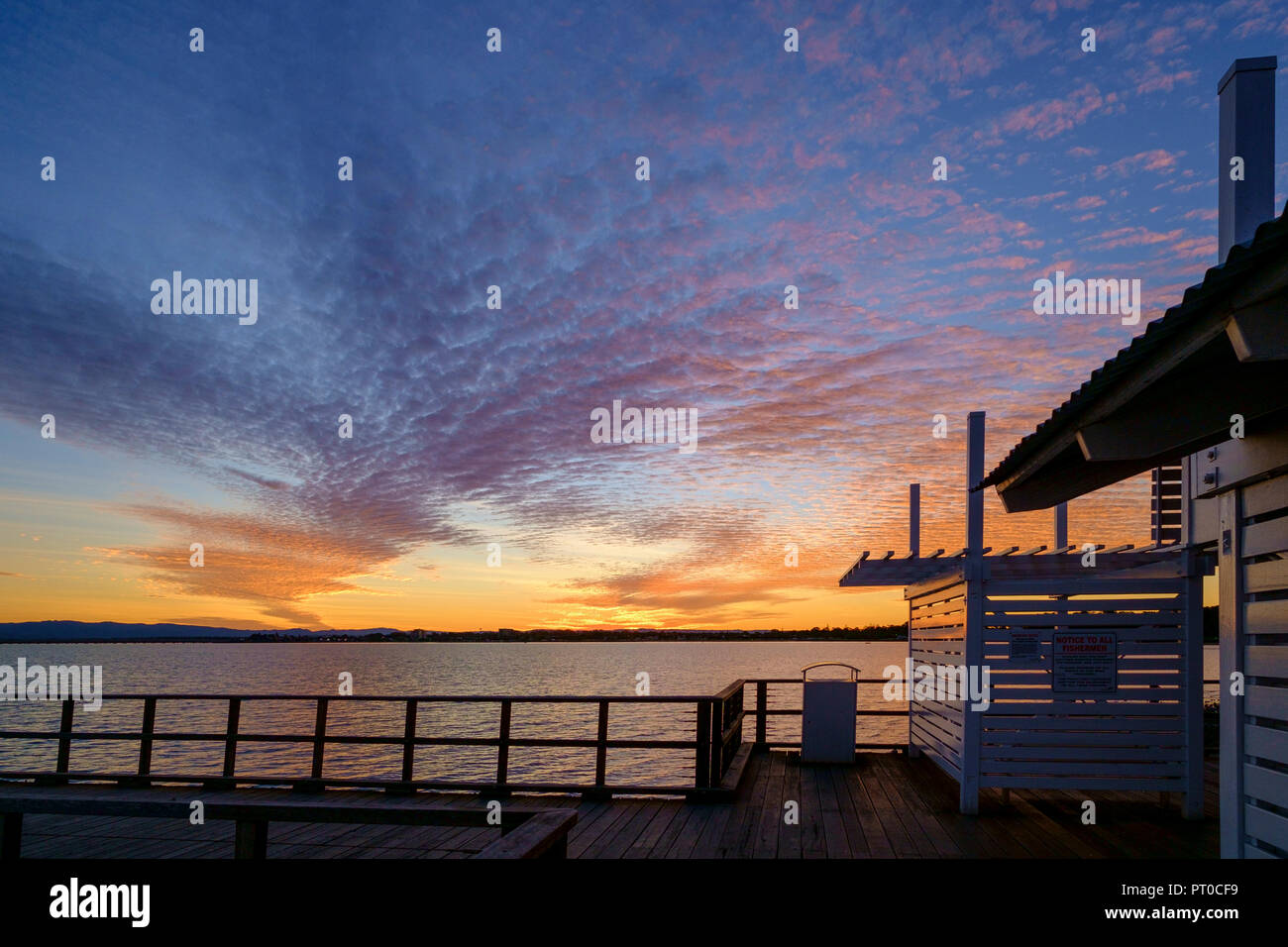 Woody Point Jetty Sunset High Resolution Stock Photography and Images ...
