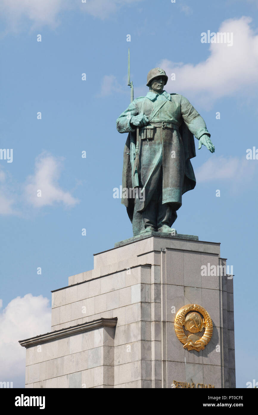 Soviet Memorial, 17th of June Street, Berlin, Germany, Europe Stock ...