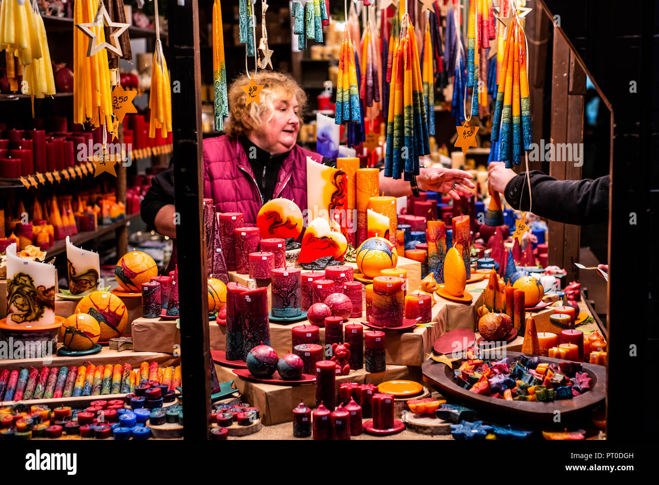 Christmas tree candles germany hi-res stock photography and images - Alamy