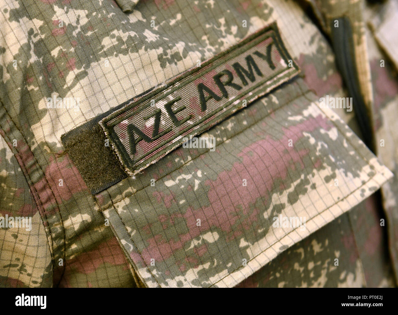 Azerbaijan military uniform. Azerbaijan Army Stock Photo - Alamy