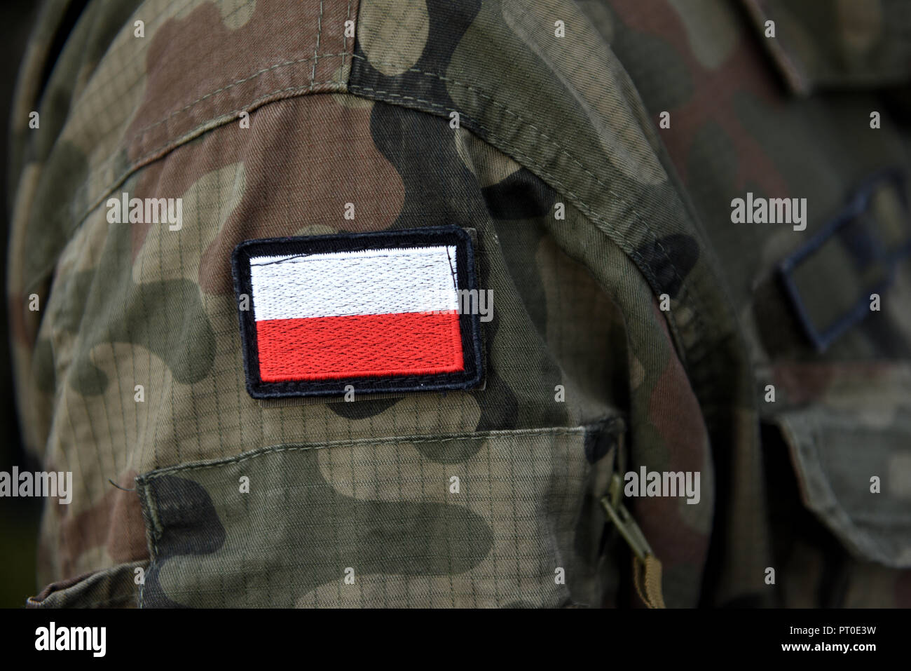Polish army soldiers wear hi-res stock photography and images - Alamy