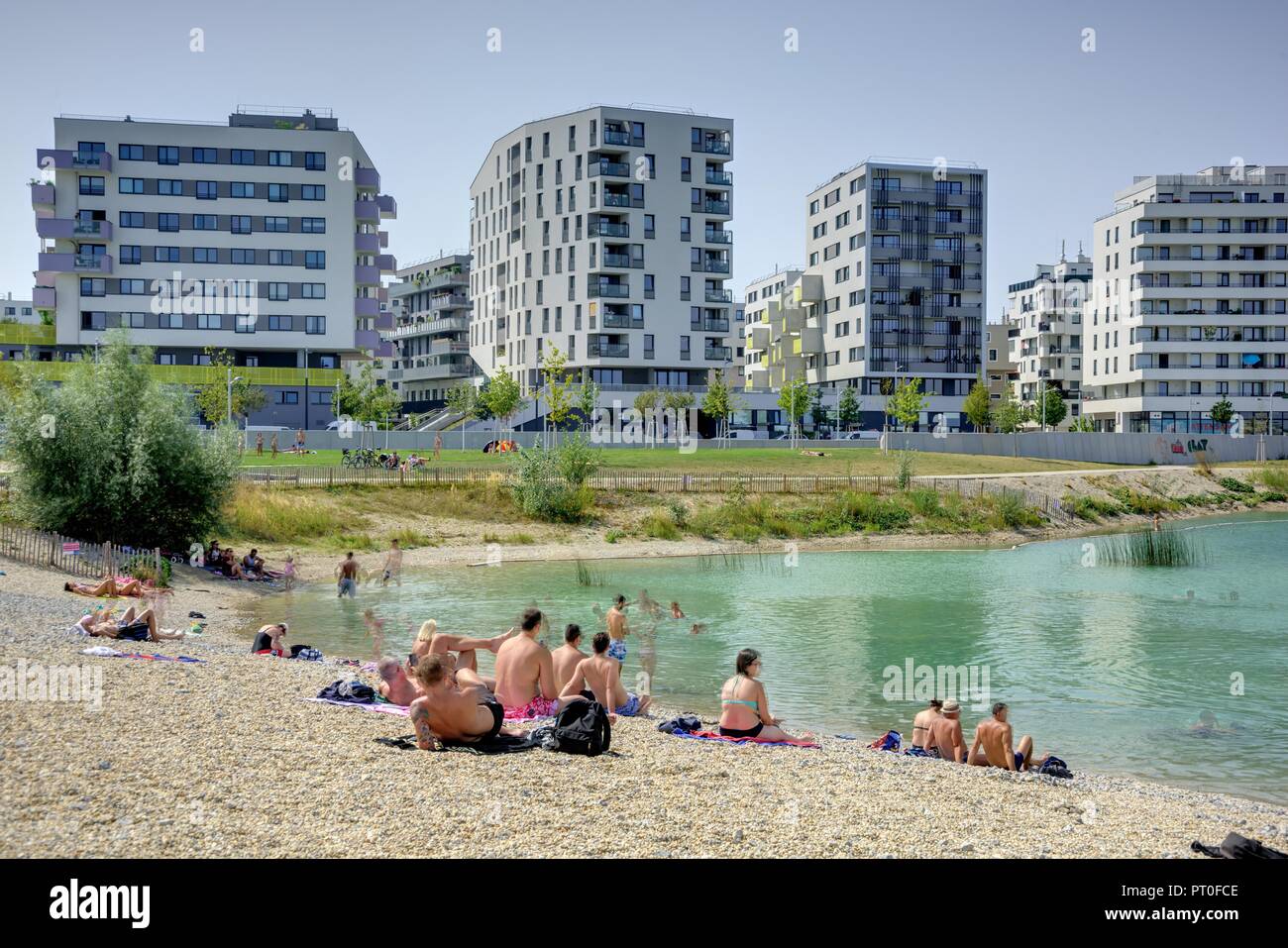 Wien, Stadtentwicklungsbeiet Seestadt Aspern, Waterfront - Vienna, City ...