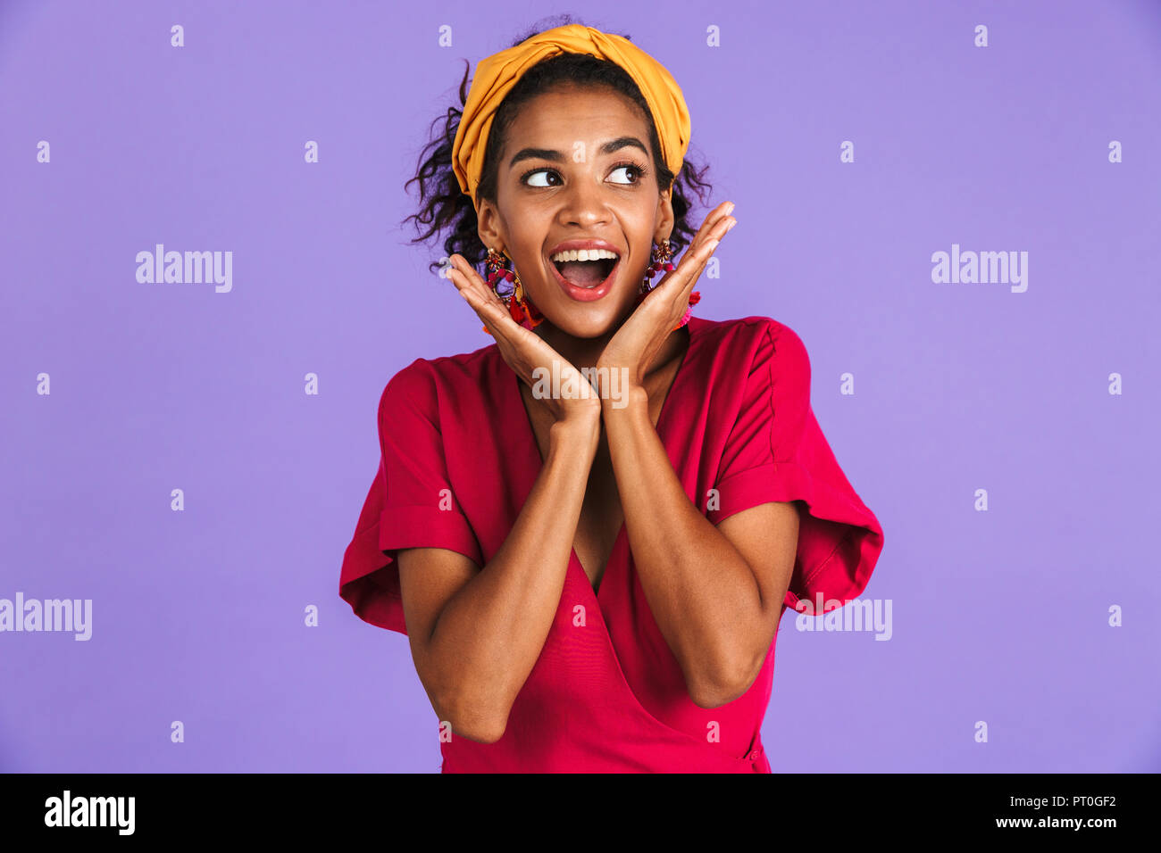 Excited face hi-res stock photography and images - Alamy