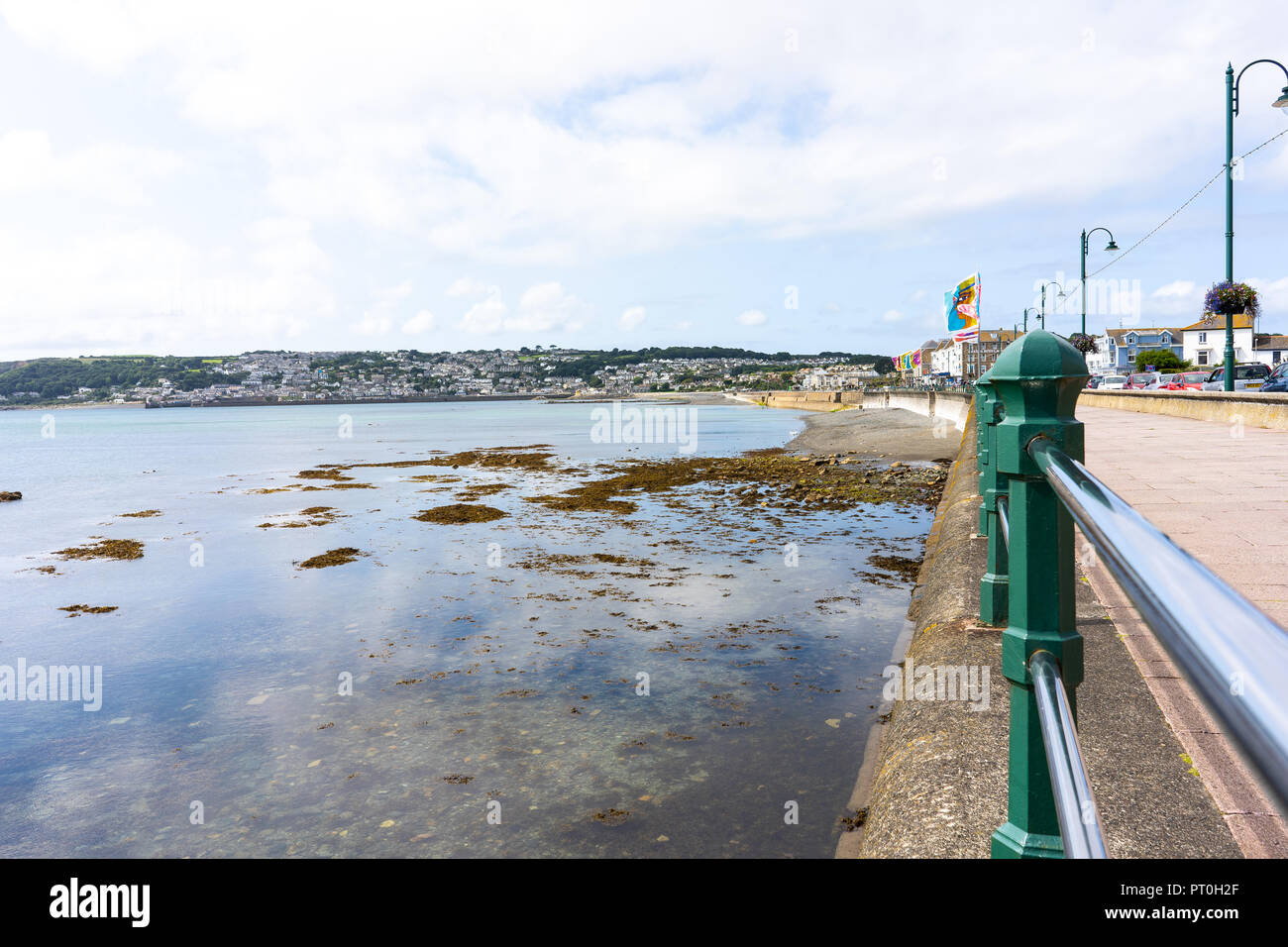 The promenade by the jubilee pool in Penzance, outdoor fresh water ...