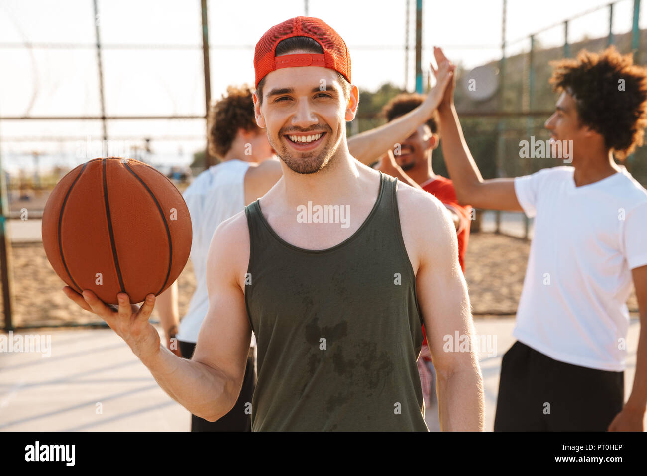 Muscular spinning athlete hi-res stock photography and images - Alamy