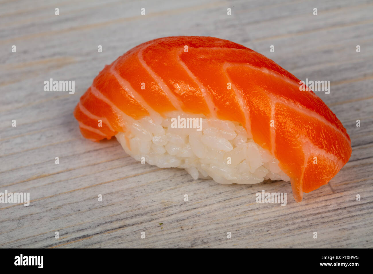 Japanese cold sushi with salmon Stock Photo - Alamy