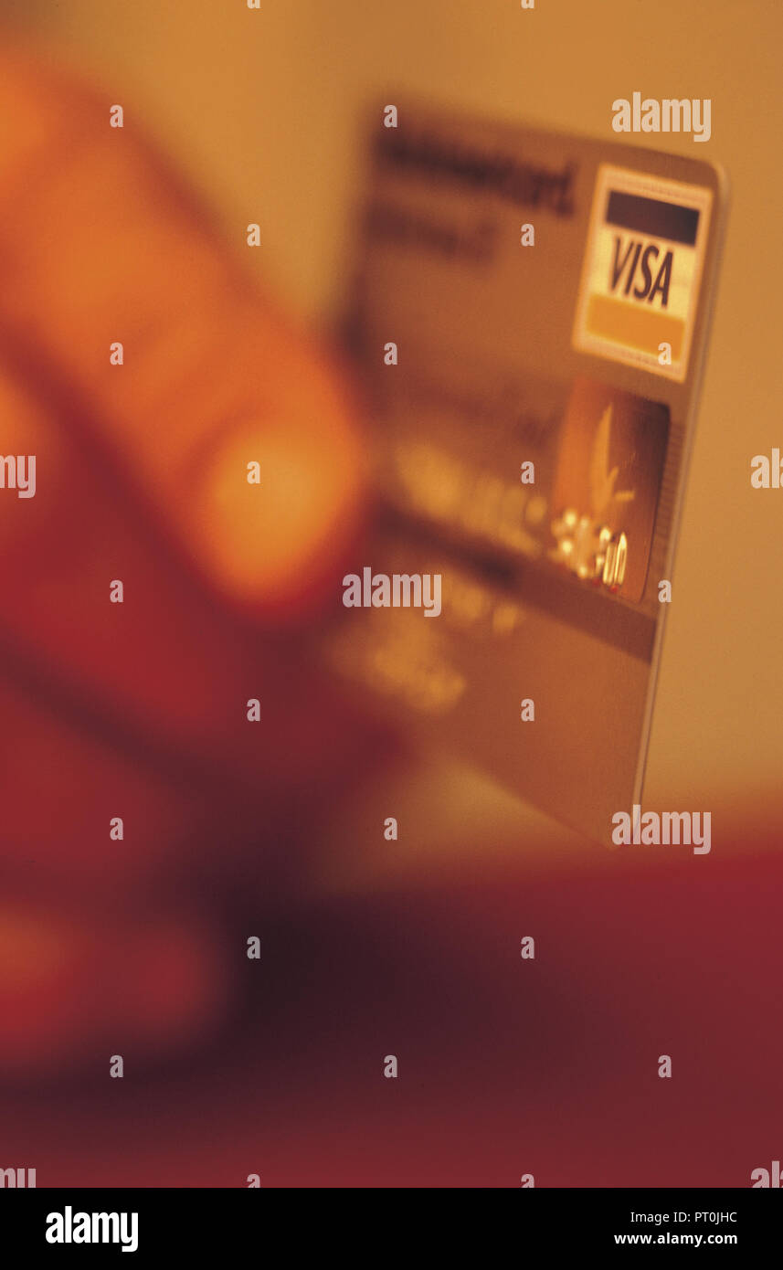 Visa credit card details hi-res stock photography and images - Alamy