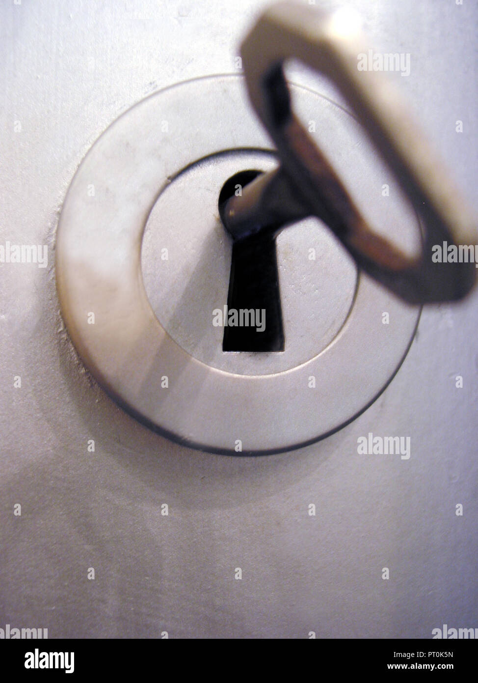 lock with key Stock Photo - Alamy