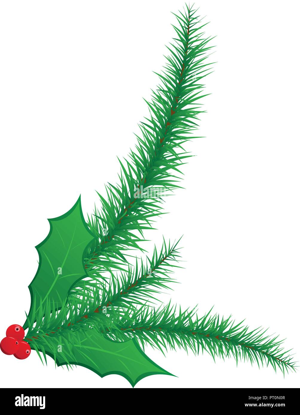 Winter, berries, detail Stock Vector Images - Alamy