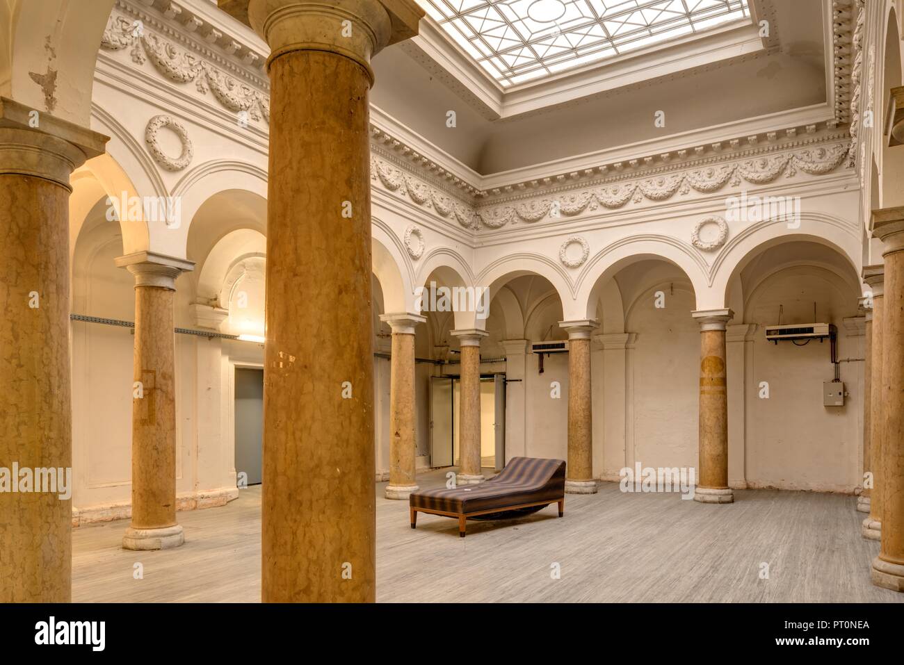 Wien, Fugbachgasse, ehemaliges 'Römisches Bad' - Vienna, former 'Roman ...