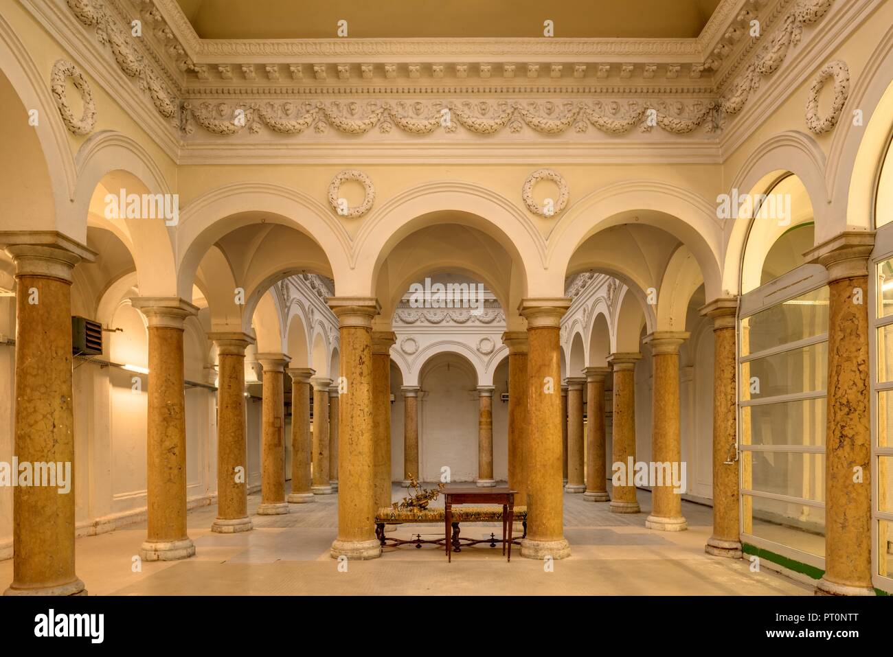 Wien, Fugbachgasse, ehemaliges 'Römisches Bad' - Vienna, former 'Roman ...