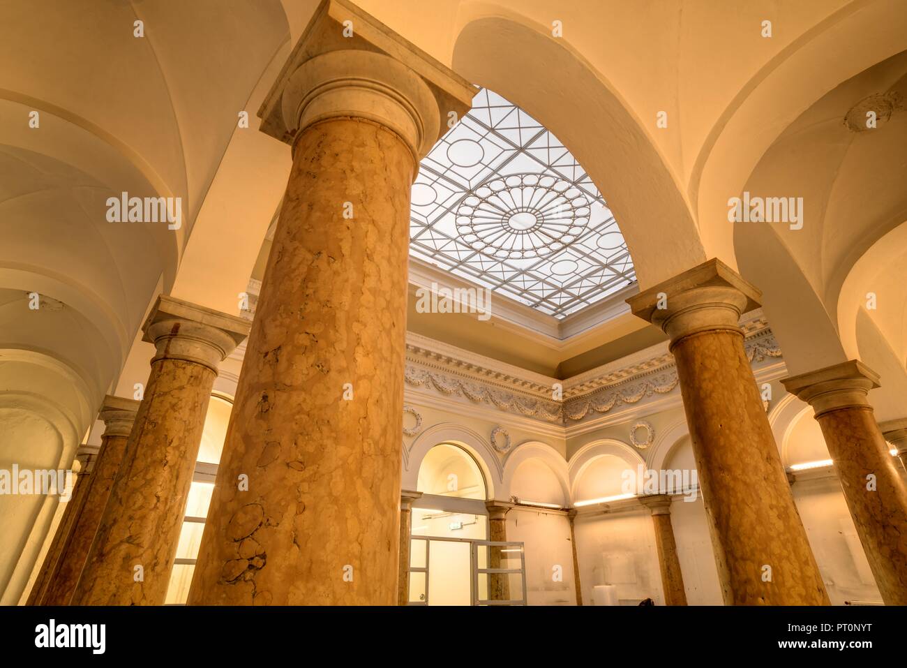 Wien, Fugbachgasse, ehemaliges 'Römisches Bad' - Vienna, former 'Roman ...
