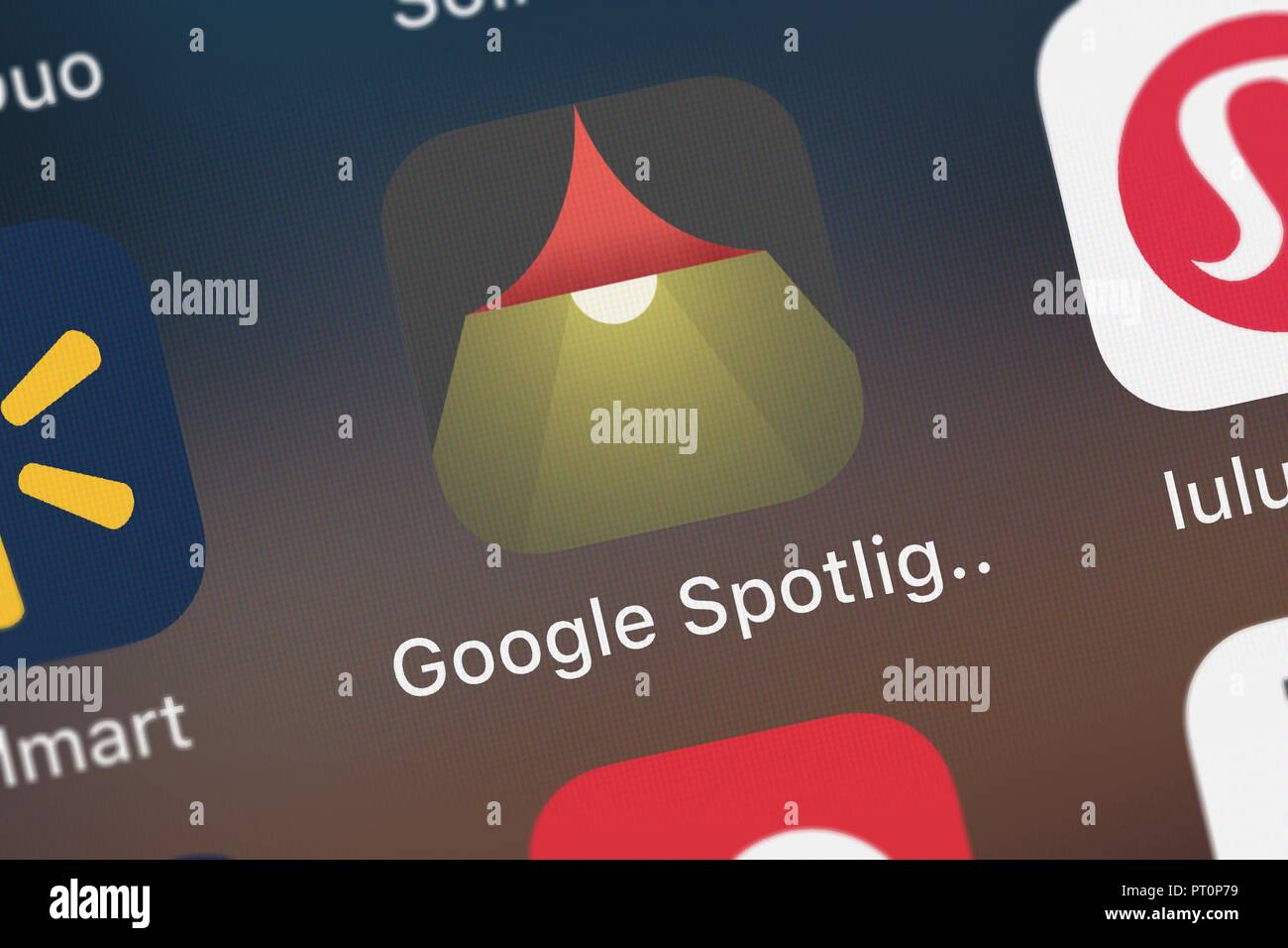 Google spotlight stories hi-res stock photography and images - Alamy