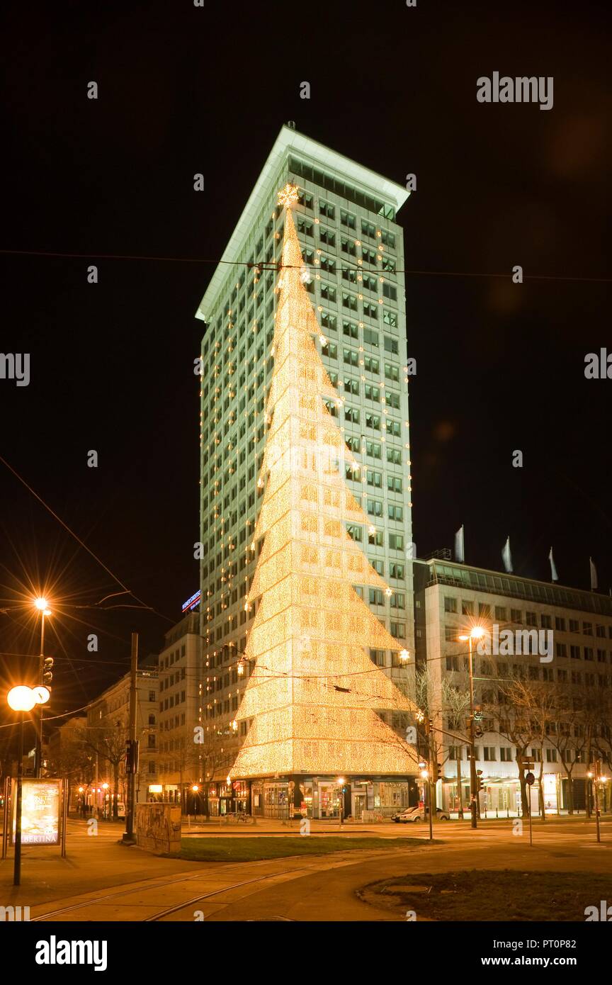 Wien, Ringturm, Architekt Erich Boltenstern - Vienna, Ringturm ...