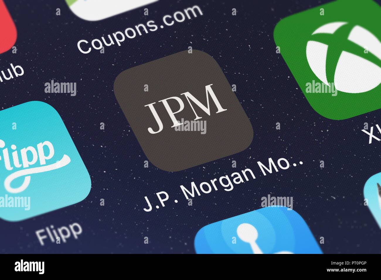 J p morgan mobile hi-res stock photography and images - Alamy