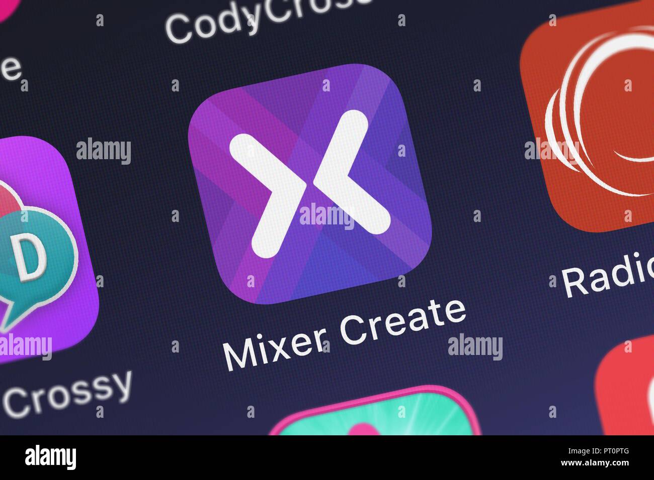 London, United Kingdom - October 05, 2018: Screenshot of Microsoft ...