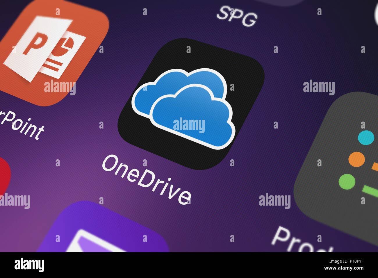 Onedrive icon hi-res stock photography and images - Alamy